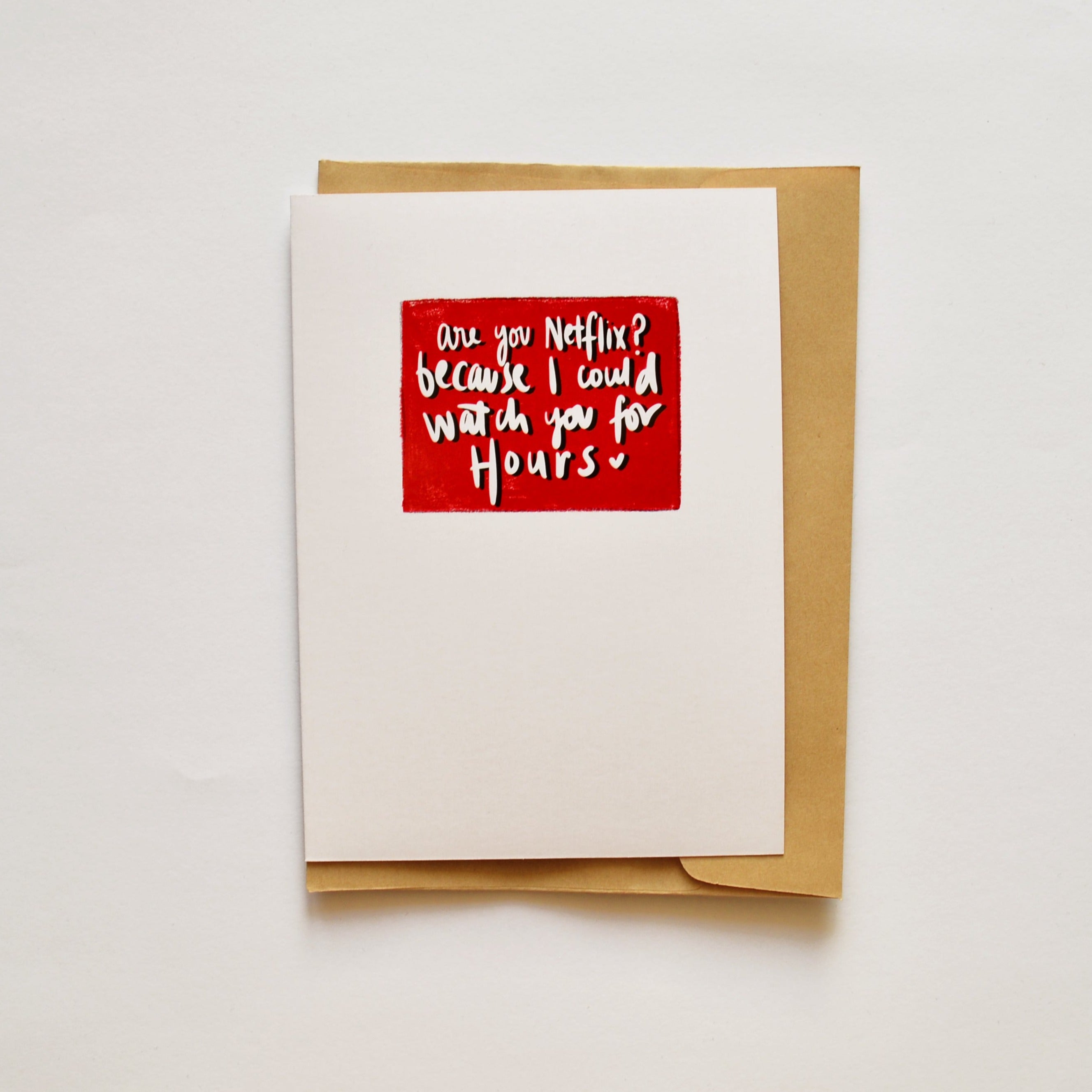 Are You Netflix Card – Prisms and Paintbrushes