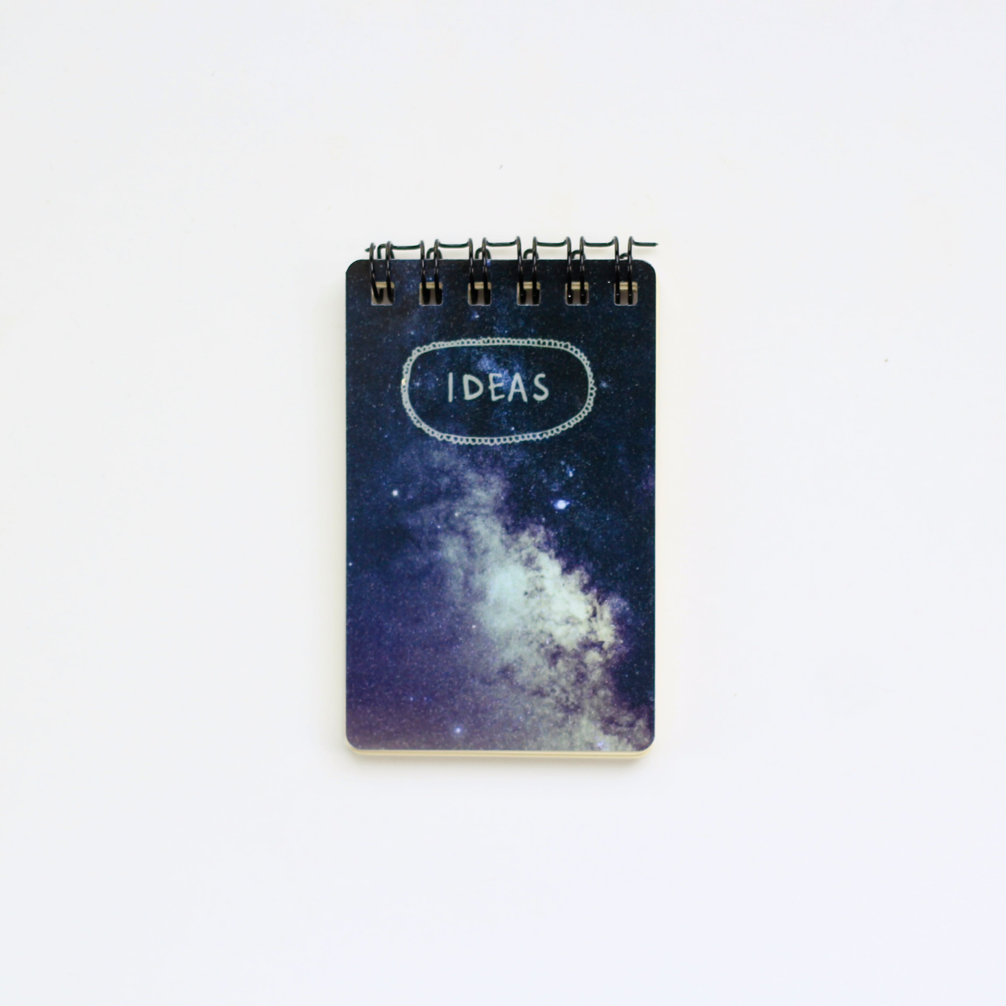Galactic Ideas Mini Notepad – Prisms and Paintbrushes